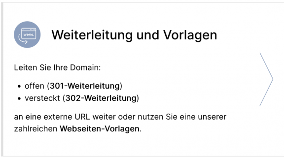 Webseiten-Weiterleitung einrichten | united-domains Anleitung
