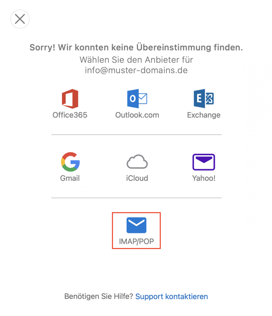 Wie richte ich in Microsoft Outlook 2016 mein E-Mail-Postfach ein?